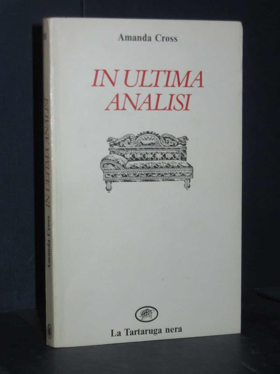 Amanda Cross - In ultima analisi - La Tartaruga nera - 1987 - Libri ...