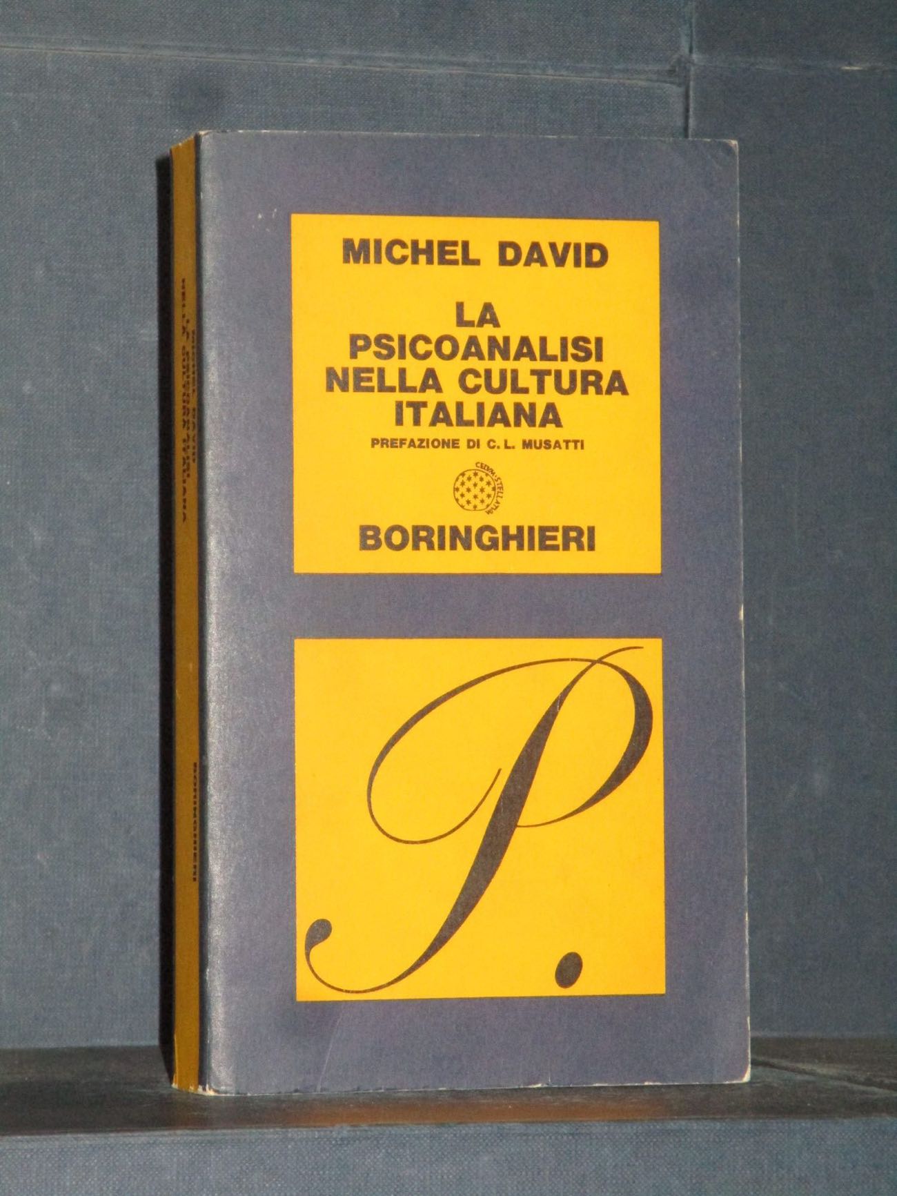 Michel David – La psicoanalisi nella cultura italiana – Boringhieri ...