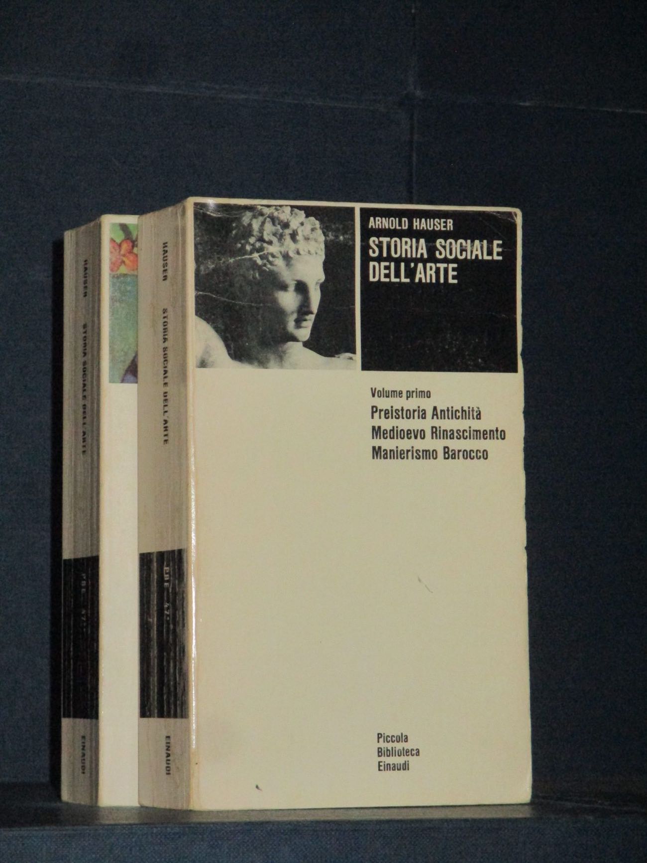 Arnold Hauser – Storia sociale dell'arte – Einaudi, PBE 47*/47** – 1982 ...