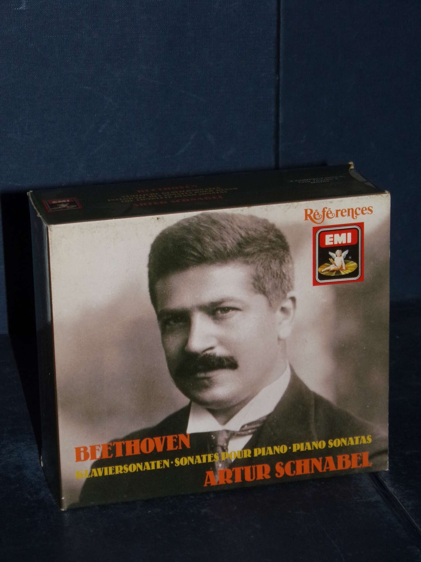 BOX 8CD – Beethoven, Artur Schnabel ‎- Klaviersonaten – EMI Références ...