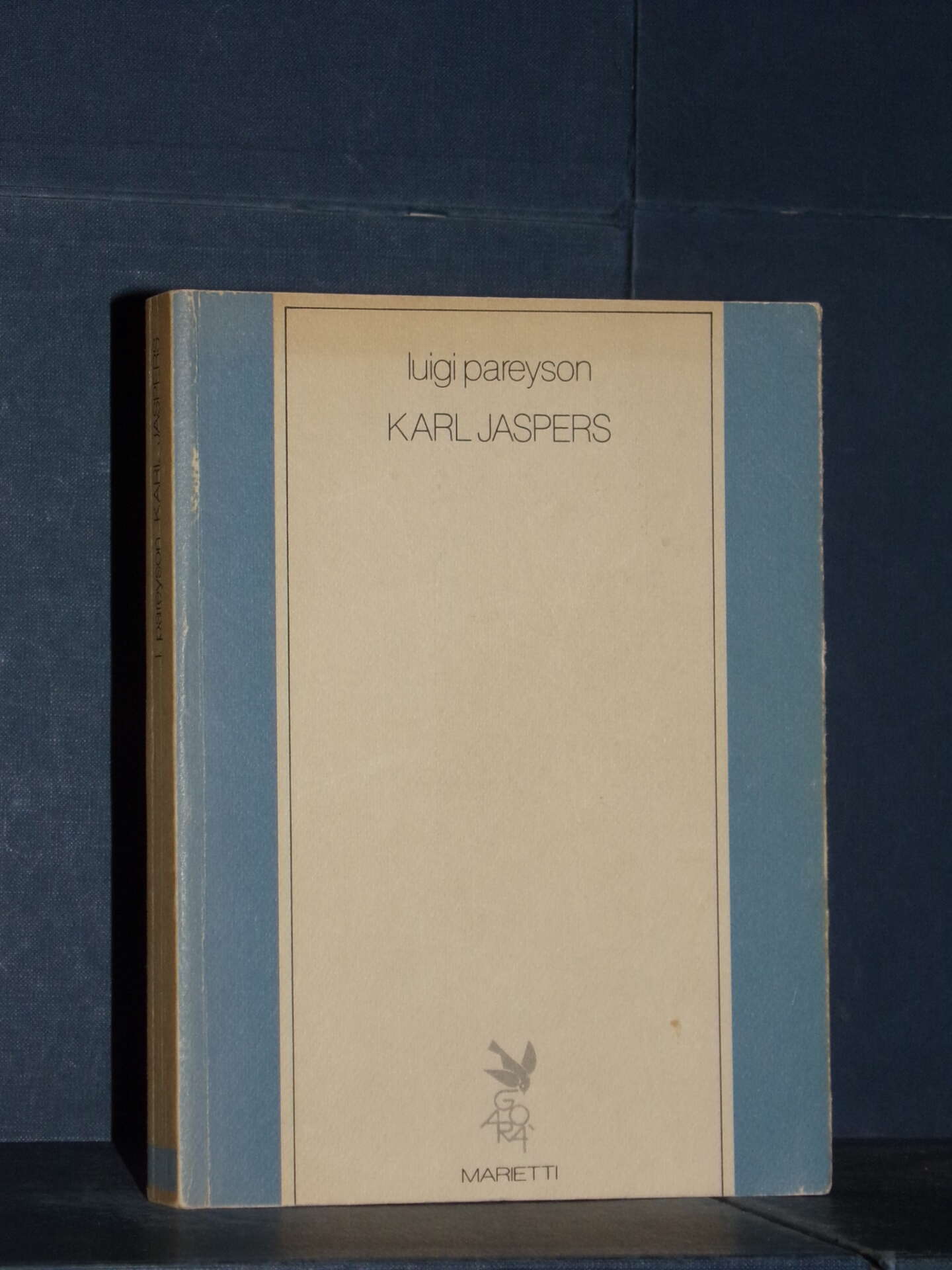 Luigi Pareyson – Karl Jaspers – Marietti / Collana di Filosofia 5 ...