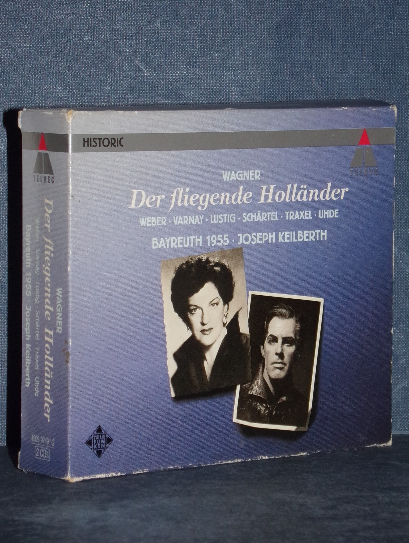 BOX 2 CD – Wagner, Keilberth – Der Fliegende Holländer (1955) – TELDEC ...