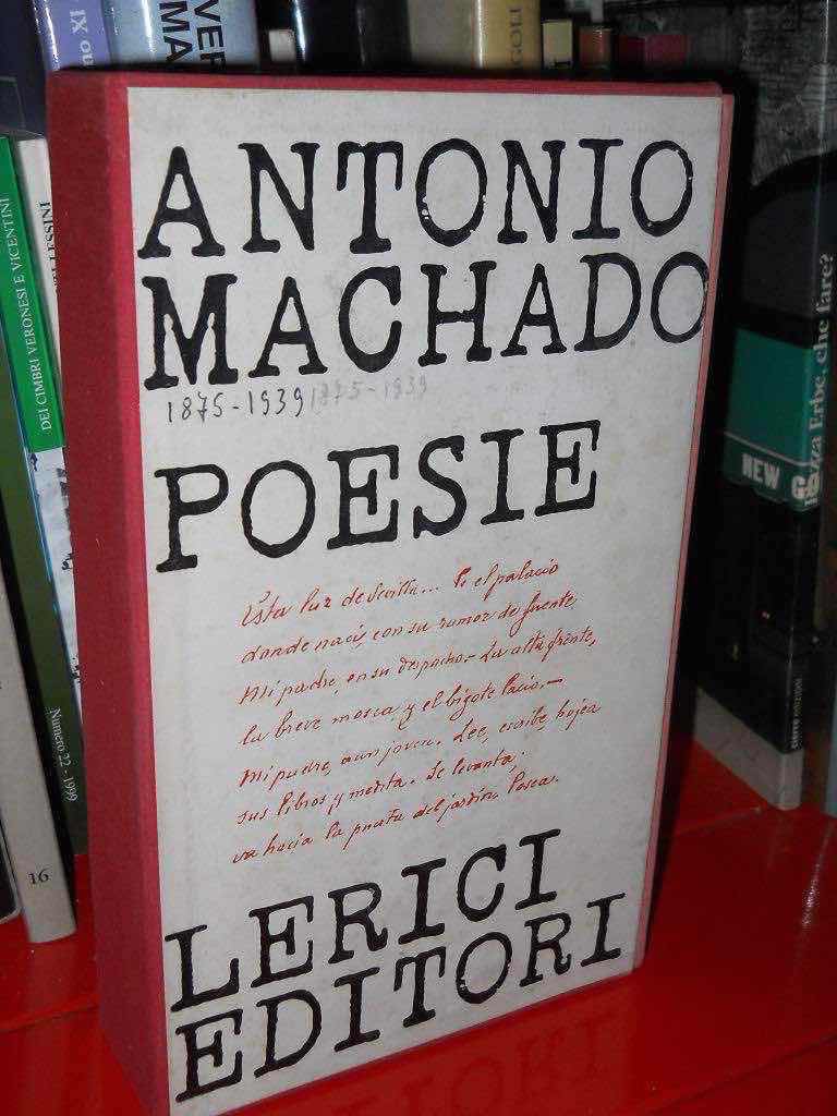 Antonio Machado – Poesie – Lerici editori – 1959 | Libreria del novecento